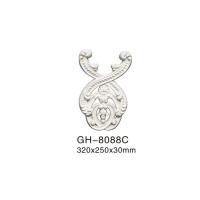 China GH-8088 Oem Service French Style Light Weight Urethane Polyurethane Veneer Ornaments for sale