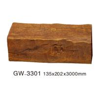 China GW-3301 Free Sample weight Primed White Polyurethane Light Weight Beam for sale
