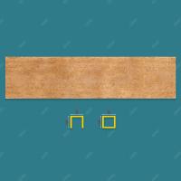 China GW-3305 New Design Good Tenacity Dorm Room Urethane Polymer Faux Beams Ceiling Decor for sale