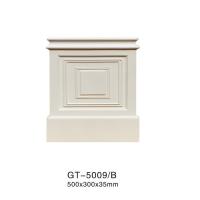 China GT-5009 Roman Column Decorative Mold Plastic Mould Moulding Mouldings White Plaster Design Molds Pu Columns Pillar For Sale for sale