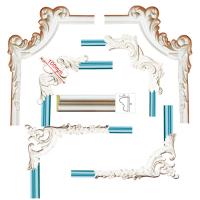 China GD-85000 Hot-Sale Urethane Foam Flat Durable House Alteration Wall Ornament For Dining room for sale