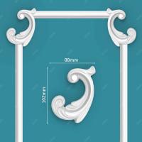 China GD-85003-15 Hot-Sale Polyurethane Foam Flat Fireproof Interior Decorative Wainscoting For Home Office for sale