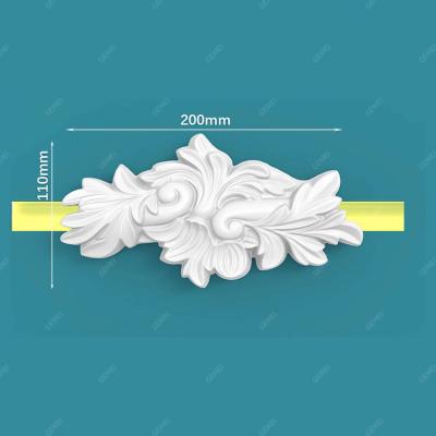 China GD-85008 Hot-Sale Pu Foam Flat Fireproof Architectural Corner Mouldings For Church for sale