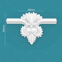 China GD-85008 Hot-Sale Pu Foam Flat Fireproof Architectural Corner Mouldings For Church for sale