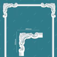 China GD-85008 Hot-Sale Pu Foam Flat Fireproof Architectural Corner Mouldings For Church for sale