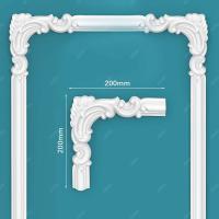 China GD-85008 Hot-Sale Pu Foam Flat Fireproof Architectural Corner Mouldings For Church for sale