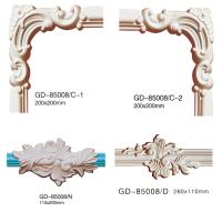 China GD-85008 Hot-Sale Pu Foam Flat Fireproof Architectural Corner Mouldings For Church for sale