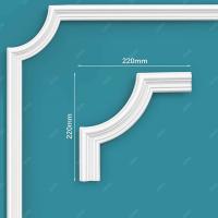 China GD-85009 Eco-Friendly Urethane Foam Panel Moisture-Proof Indoor Decorative Corner Molding For Home Office for sale