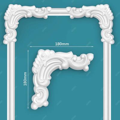 China GD-85009 Eco-Friendly Urethane Foam Panel Moisture-Proof Indoor Decorative Corner Molding For Home Office for sale