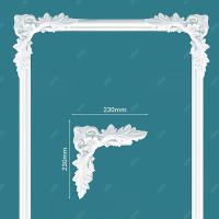 China GD-85010 Safety Polyurethane Foam Flat Mould-Proof House Renovation Ceiling Tiles For Villa for sale