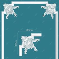 China GD-85010 Safety Polyurethane Foam Flat Mould-Proof House Renovation Ceiling Tiles For Villa for sale