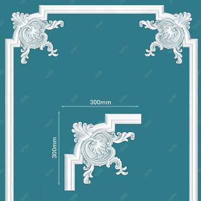 China GD-85010 Safety Polyurethane Foam Flat Mould-Proof House Renovation Ceiling Tiles For Villa for sale