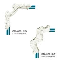 China GD-85011 Wholesale Pu Foam Panel Corrosion Resistance House Redecoration Corner Mouldings For Apartment for sale