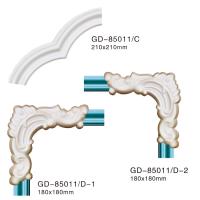 China GD-85011 Wholesale Pu Foam Panel Corrosion Resistance House Redecoration Corner Mouldings For Apartment for sale