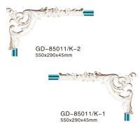 China GD-85011 Wholesale Pu Foam Panel Corrosion Resistance House Redecoration Corner Mouldings For Apartment for sale