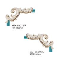 China GD-85016-20 Hot-Sale Urethane Foam Flat Durable House Alteration Corner Molding For Dining room for sale