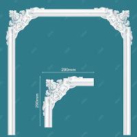 China GD-85022 Wholesale Urethane Foam Panel Waterproof Multi-Unit Residential Corner Molding For Church for sale