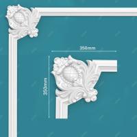 China GD-85028 Hot-Sale Polyurethane Foam Flat Fireproof Interior Decorative Ceiling Tiles For Home Office for sale