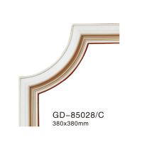 China GD-85028 Hot-Sale Polyurethane Foam Flat Fireproof Interior Decorative Ceiling Tiles For Home Office for sale