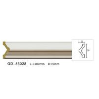 China GD-85028 Hot-Sale Polyurethane Foam Flat Fireproof Interior Decorative Ceiling Tiles For Home Office for sale