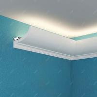 China GC-83332 Free Sample Light weight Primed White Polyurethane Indirect Lighting for sale