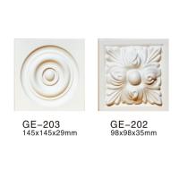 China GE-211 Guarantee New Classical Apartment Polyurethane Door And Frame Set for sale