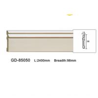 China GD-85050 PU Skirting Mouldings | Decorative Polyurethane Baseboard Trim for Interior Wall & Floor Protection for sale