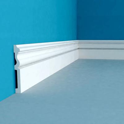 China GD-85067 Lightweight PU Skirting Boards | Moisture-Proof Decorative Baseboard Mouldings for Villa & Hotel Projects for sale
