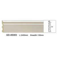 China GD-85083 Customizable PU Wall Skirting Mouldings | Flexible Polyurethane Base Trim for Interior Decoration for sale