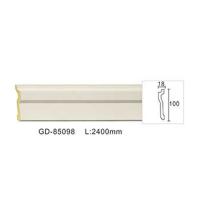 China GD-85098 Premium PU Skirting Mouldings | Classic Design Polyurethane Baseboard Trim for Renovation & Remodeling for sale