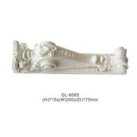 China GH-6808 Factory Wholesale Elegant Interior Decoration Polyurethane Fireplace And Shelving Mantel Shelf for sale