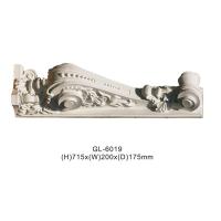 China GH-6808 Factory Wholesale Elegant Interior Decoration Polyurethane Fireplace And Shelving Mantel Shelf for sale