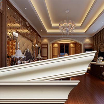 China New Design Anti-Erosion Beautiful Plain Polyurethane Interior Moulding for sale