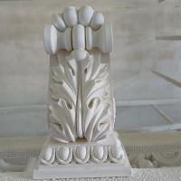 China GL-6002 Carved Resin Exotic Interior And Exterior Decoration For Outdoor Designs Polyurethane Decorative Wood Corbels for sale