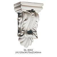 China GL-6002 Carved Resin Exotic Interior And Exterior Decoration For Outdoor Designs Polyurethane Decorative Wood Corbels for sale