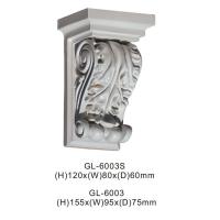 China GL-6003 Wood Carving Brackets Carved Designs Decorative Corbels For Exterior for sale