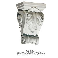 China GL-6003 Wood Carving Brackets Carved Designs Decorative Corbels For Exterior for sale