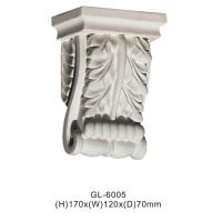 China GL-6003 Wood Carving Brackets Carved Designs Decorative Corbels For Exterior for sale