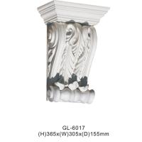 China GL-6017 Bracket Decorative Pu Carved Wholesale Wood Hand Corbel for Outdoor for sale