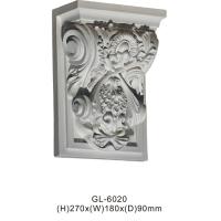China GL-6020 Appliques Onlays Decorative Polyurethane Pu Hand Carved Ceiling Dome Furniture Moulding Brackets Mouldings for sale