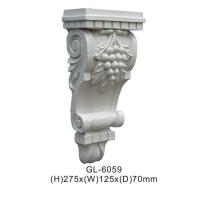China GL-6020 Appliques Onlays Decorative Polyurethane Pu Hand Carved Ceiling Dome Furniture Moulding Brackets Mouldings for sale