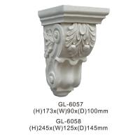 China GL-6020 Appliques Onlays Decorative Polyurethane Pu Hand Carved Ceiling Dome Furniture Moulding Brackets Mouldings for sale