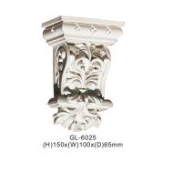 China GL-6021 Pop Decoration Ceiling Design Pu Interior Mold Plaster Mould Patterns Modern Bronze Primed Carving Moulding for sale