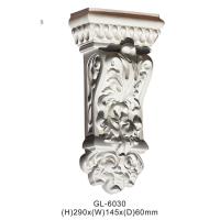 China GL-6021 Pop Decoration Ceiling Design Pu Interior Mold Plaster Mould Patterns Modern Bronze Primed Carving Moulding for sale
