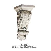 China GL-6024 Carved Resin Exotic Interior And Exterior Decoration For Outdoor Designs Polyurethane Decorative Wood Corbels for sale