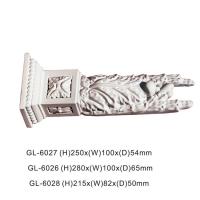 China GL-6028 Wood Carving Brackets Carved Designs Decorative Corbels For Exterior for sale
