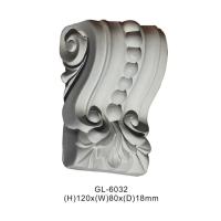 China GL-6031 Decorative Exterior Carved Polyurethane Wood Decoration Pu Corbels for sale