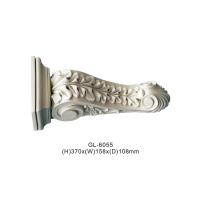 China GL-6055 Design Ornate Decor Plastic Carved Bracket And Decorative Carving Corbel for sale