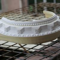 China GA-81088 Free Sample Easy Install Light Weight Polyurethane Fluted Cornice Designs Ceiling for sale