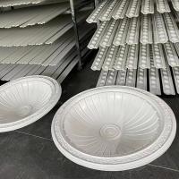 China M-7203 High Density Urethane Rose Anti-Aging Precast Medallion Dome for sale